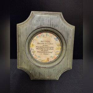 Unknown | Wall Decor | Vintage Framed Mother Poem | Poshmark